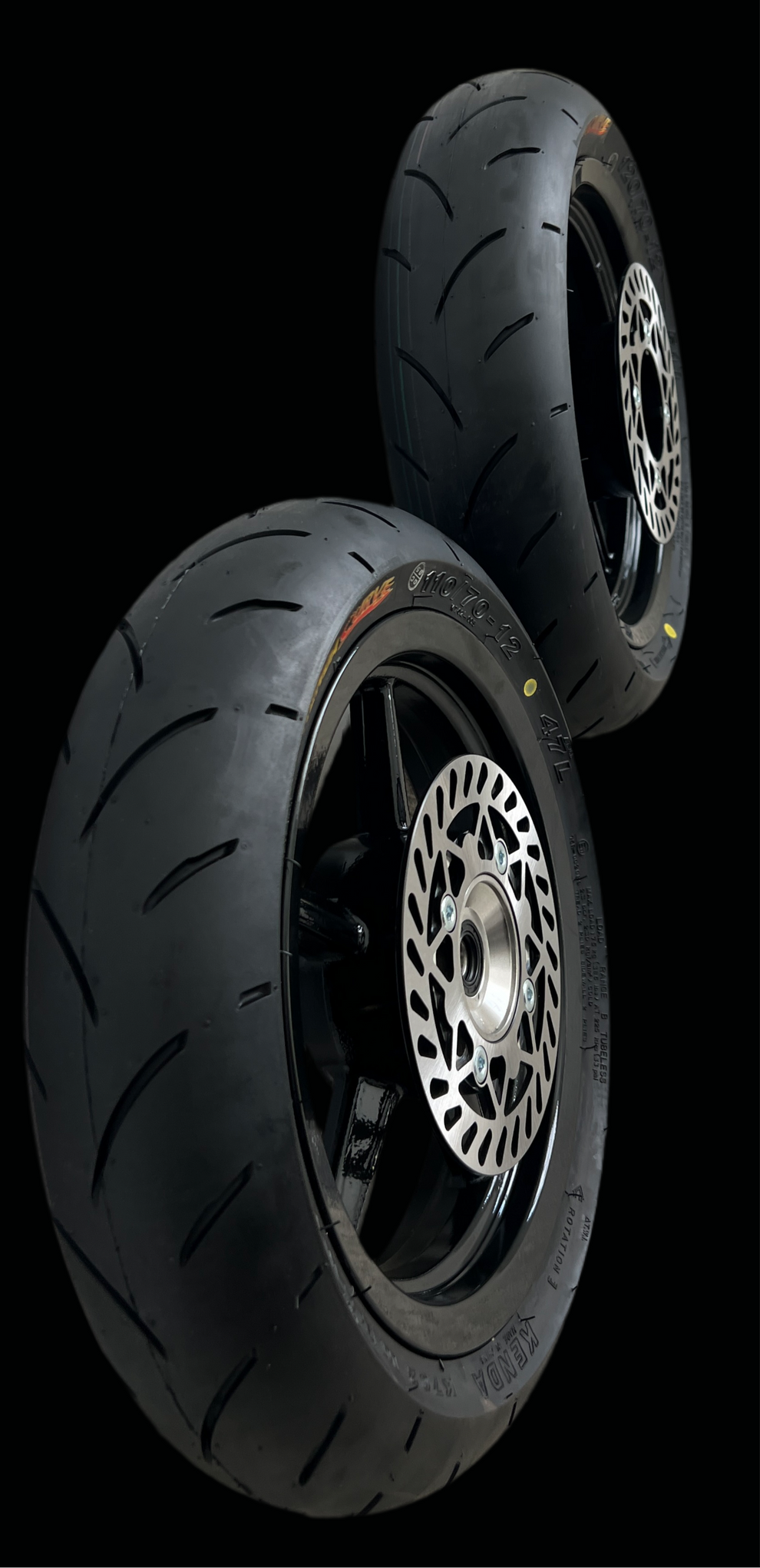 12in Wheel Set w/ Kenda Curve Tires – Midwest Mini Mods