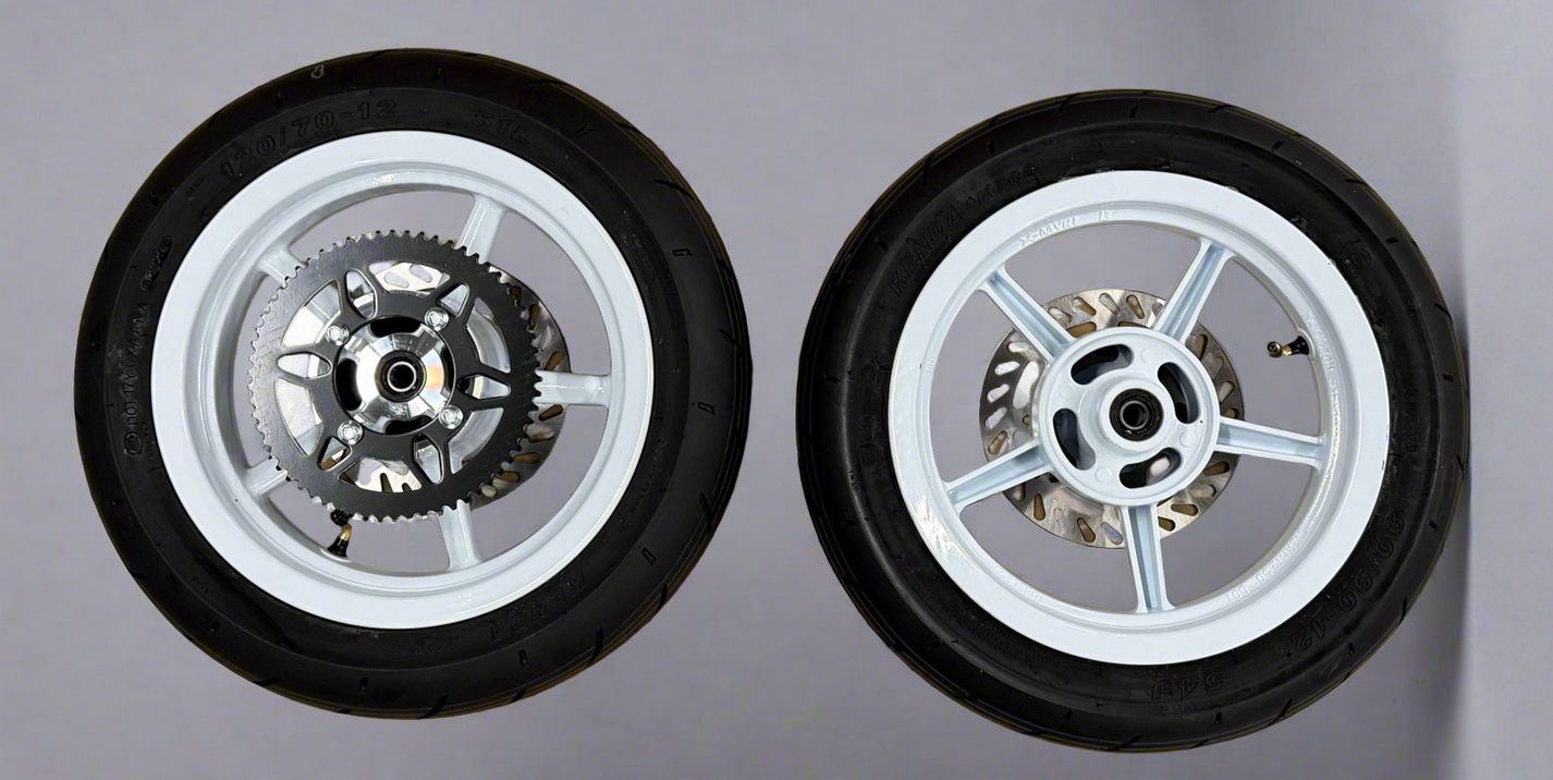 12in Wheel Set w/ Kenda Curve Tires (Black restock in May 2026 ...