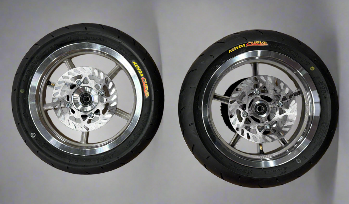 12in Wheel Set w/ Kenda Curve Tires – Midwest Mini Mods