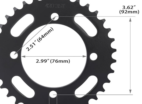 12in Wheel Set w/ Kenda Curve Tires – Midwest Mini Mods